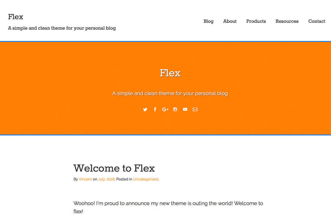 Flex-Lite - WordPress Theme | 2025